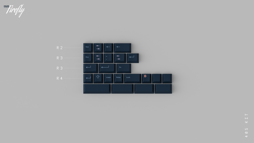 [In Stock] GMK CYL Firefly R2 – iLumkb