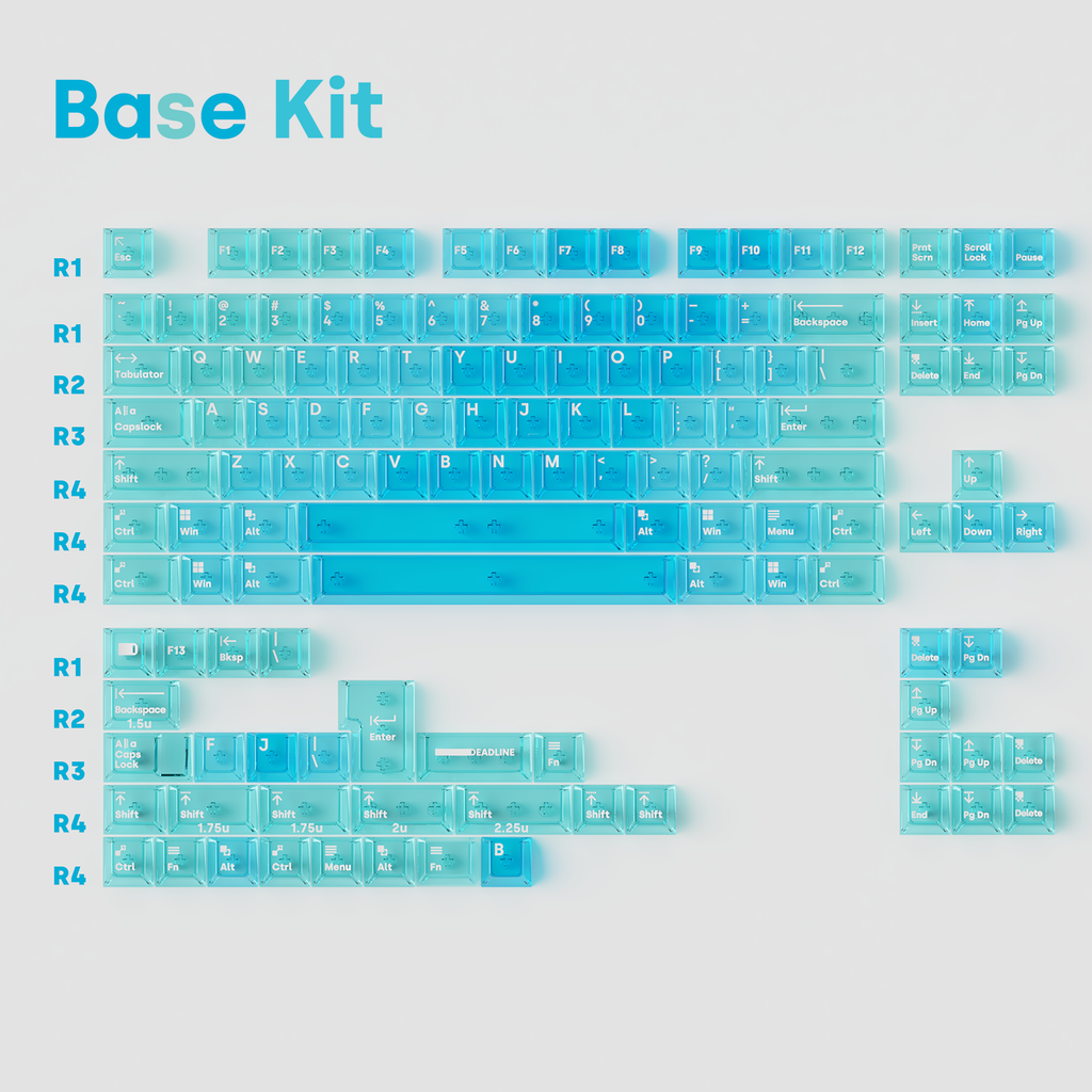 [In Stock] Deadline Studio Air Wave Keycap Set – iLumkb