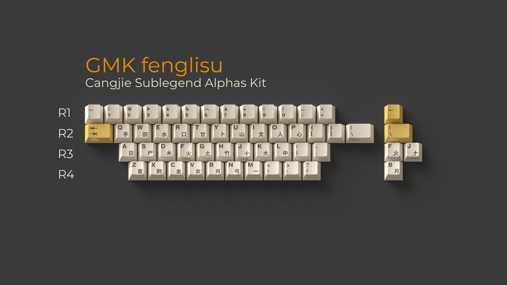 [In Stock] GMK Fenglisu Keycap – iLumkb
