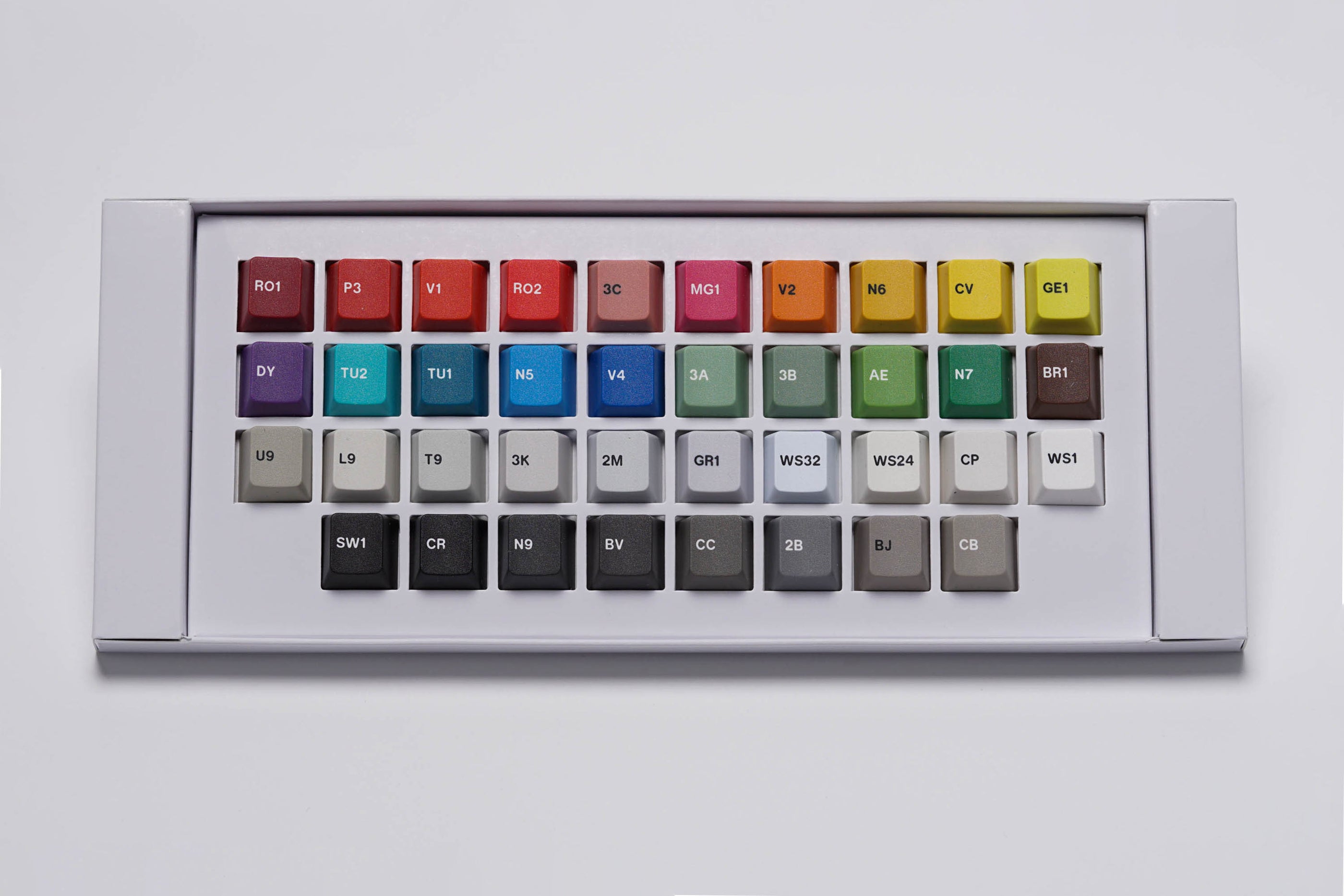[In Stock] GMK COLOR SAMPLES