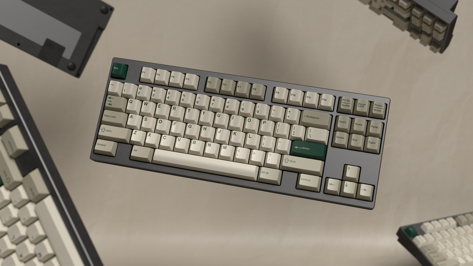 [In Stock] GMK Verdant Retro