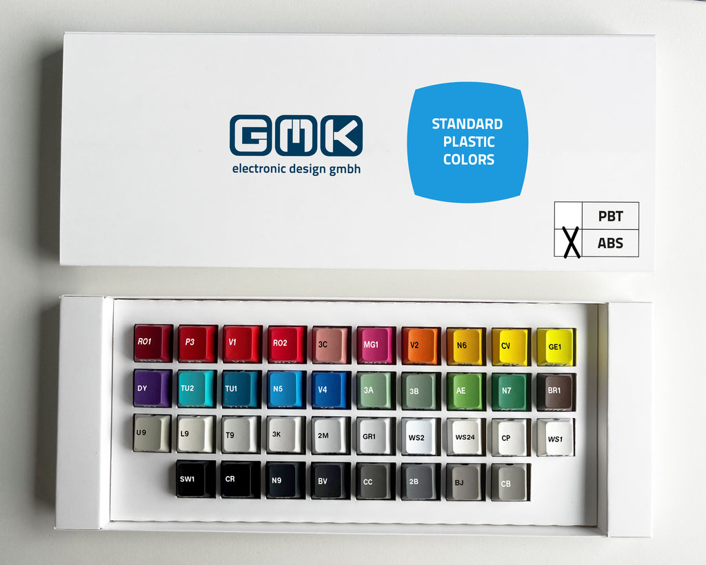[In Stock] GMK COLOR SAMPLES – iLumkb