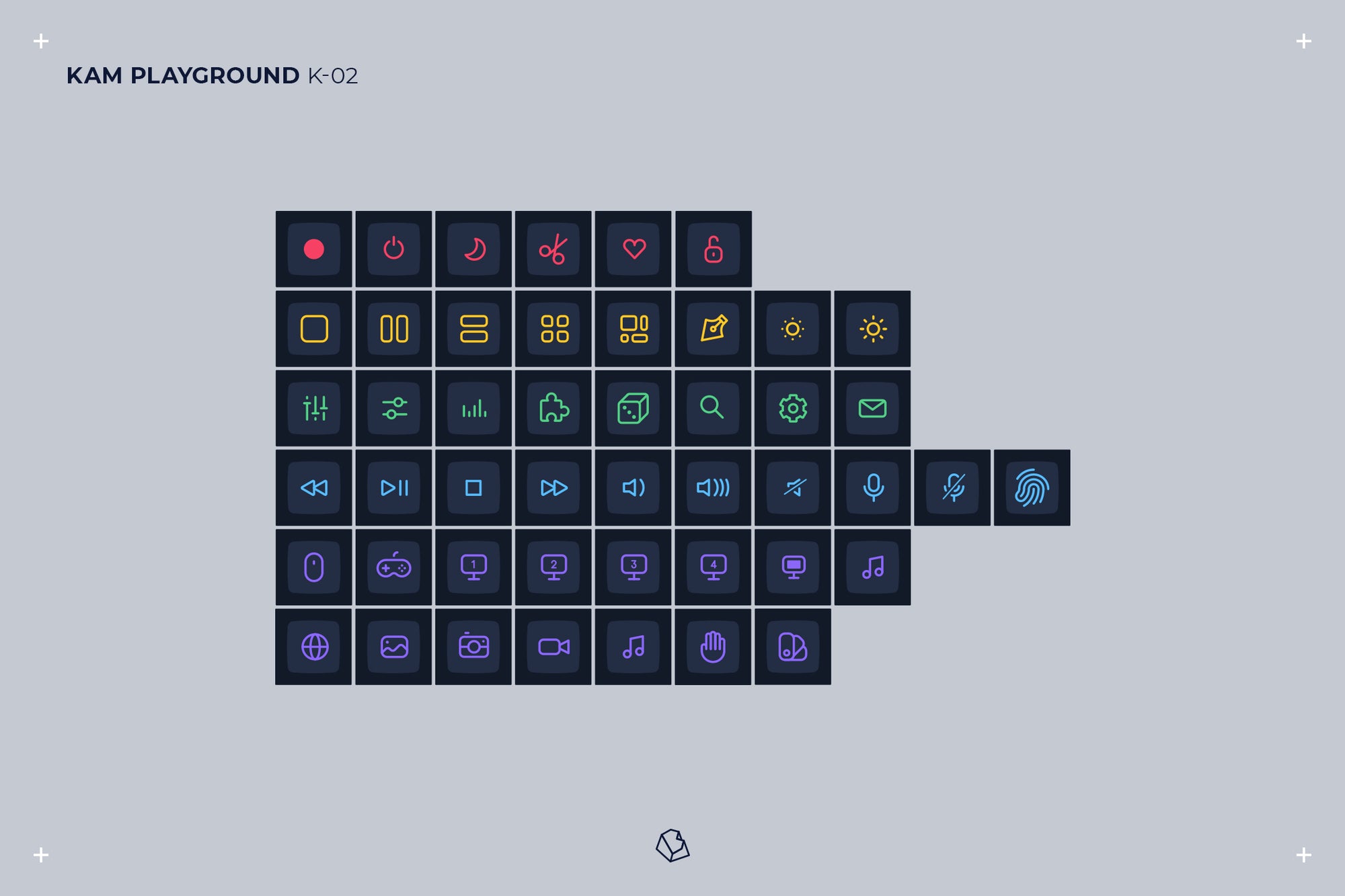 [In Stock] KAM Playground Keycap Set