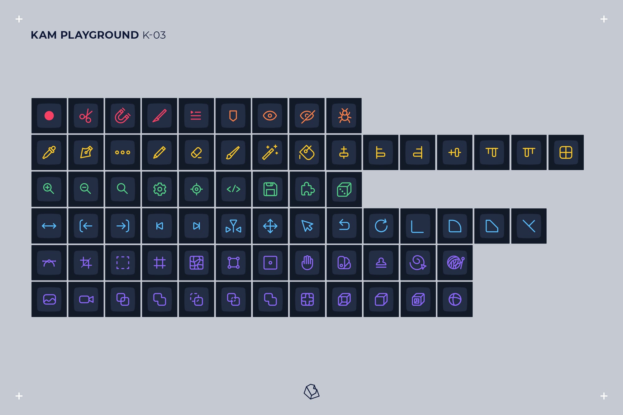 [In Stock] KAM Playground Keycap Set