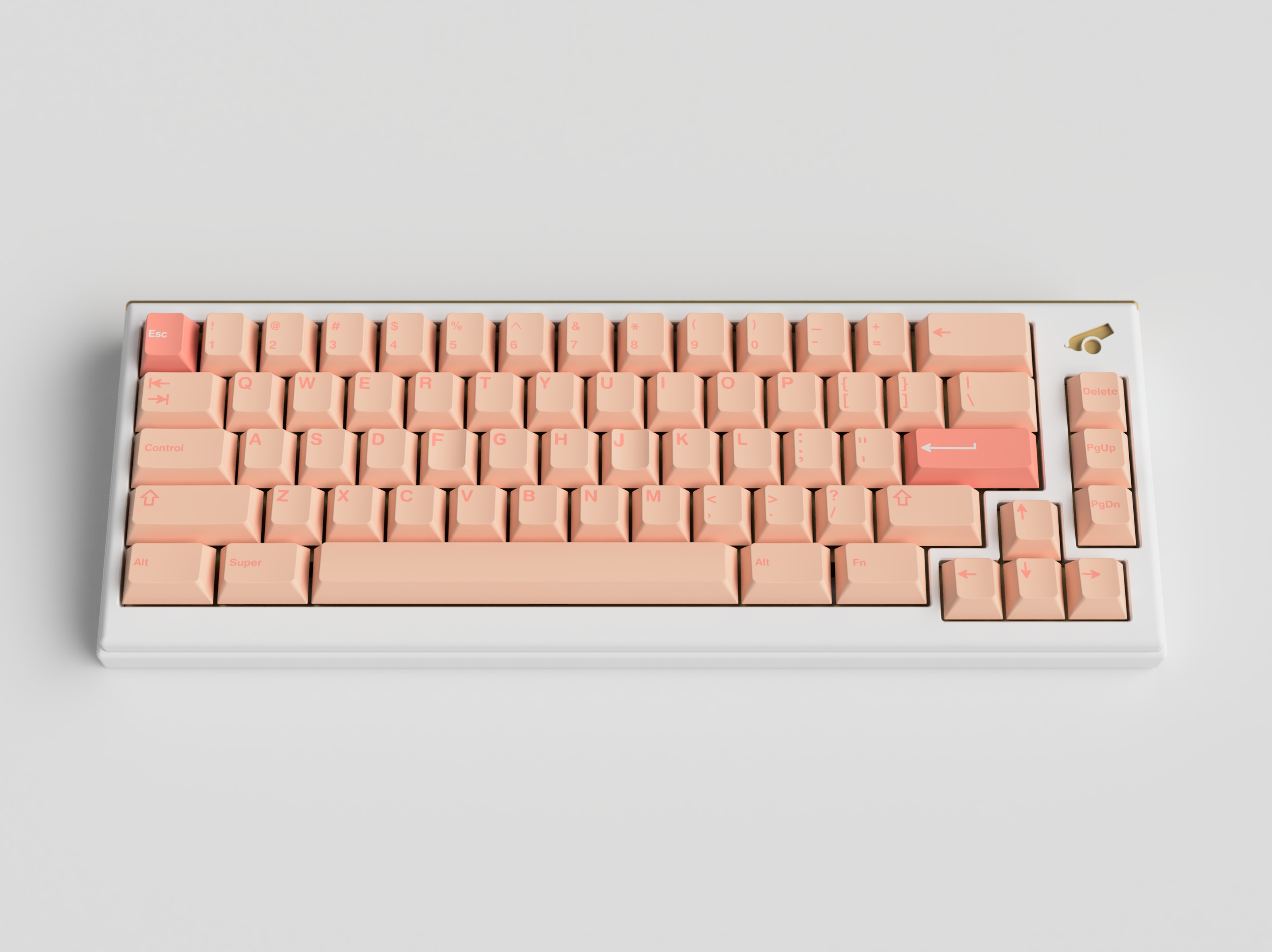 [In Stock] GMK Peach n Cream Lite