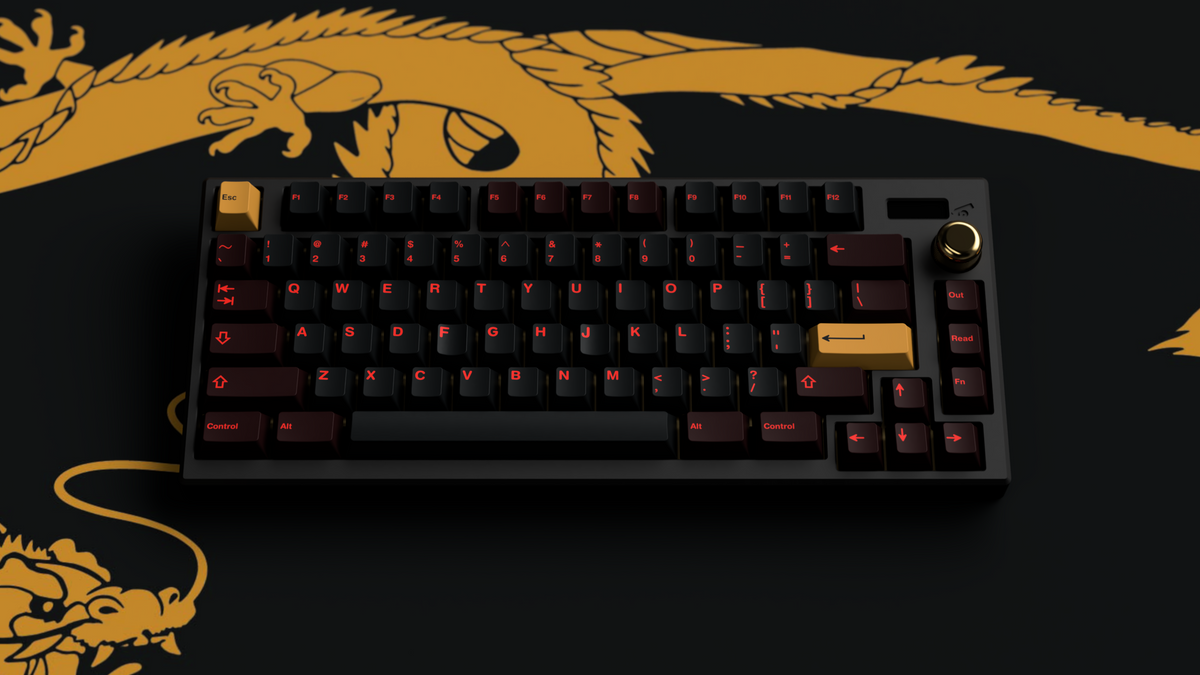 [In Stock] GMK Red Dragon