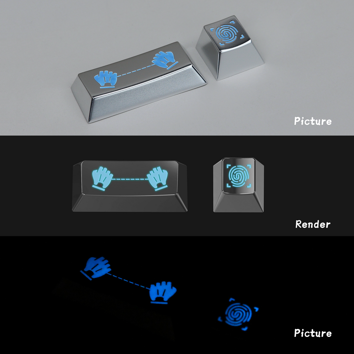 [In Stock] Agent 01 x RAMA Artisan Keycap – iLumkb